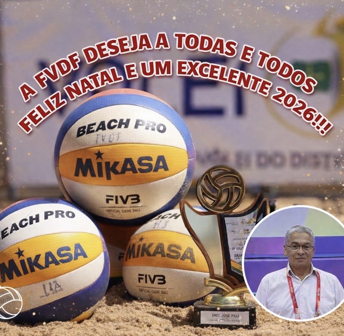 FELIZ NATAL E UM PRÓSPERO ANO NOVO PRA FAMÍLIA VOLEIBOL - FVDF - INGRESSOS